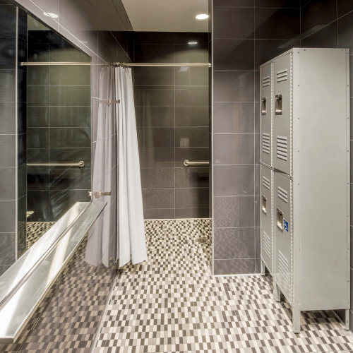 Shower Gym Facility