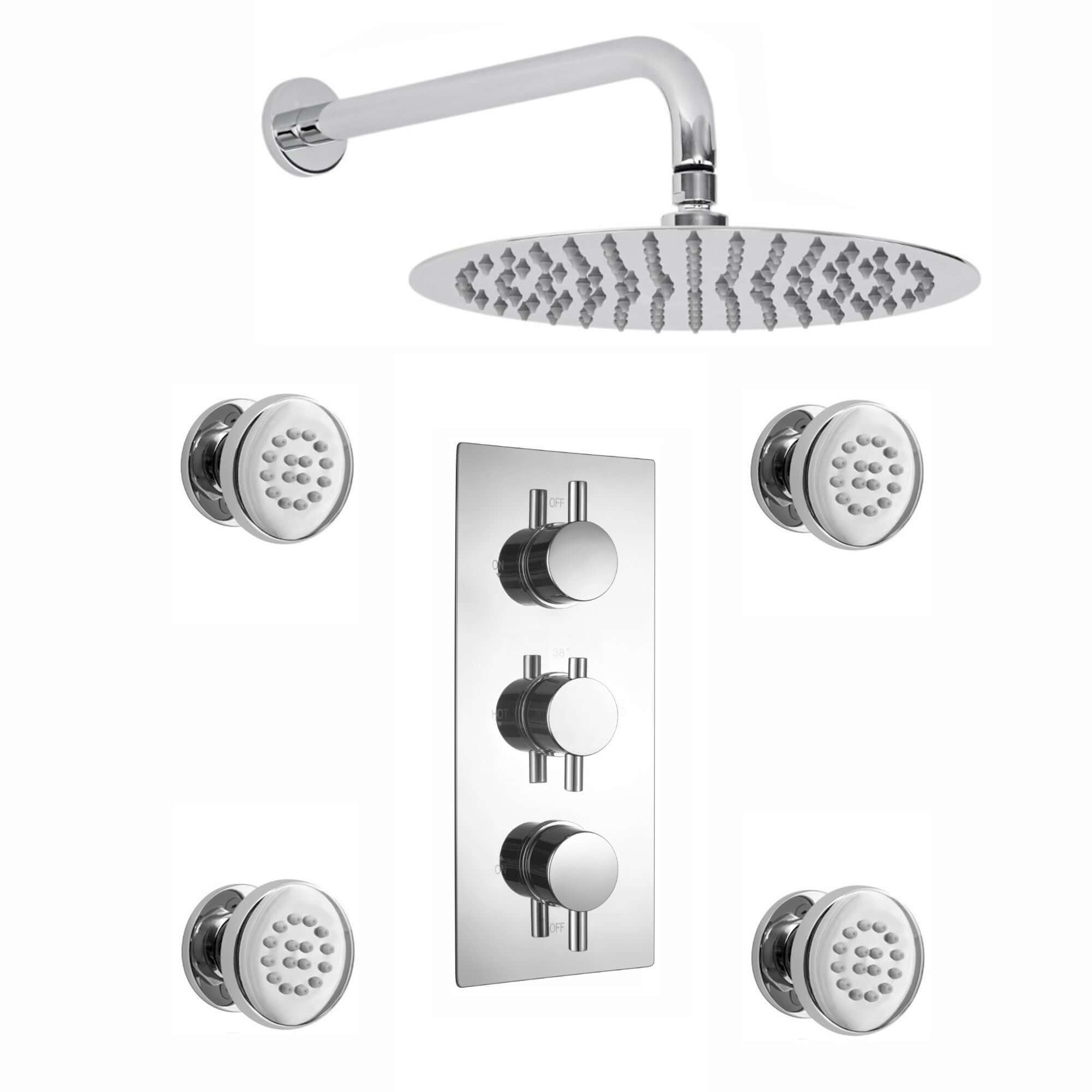 Thermostatic Shower Valves - Control Temp & Pressure Easily