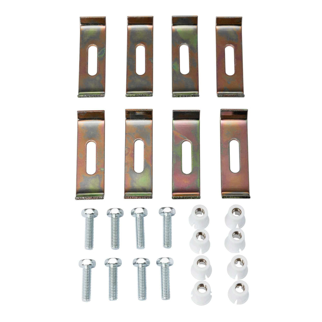 Stainless steel undermount kitchen sink fixing clip kit - 8 pack ...